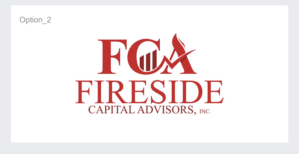 Investment Logo Design for FIRESIDE Capital Advisors, Inc. by ESolz ...