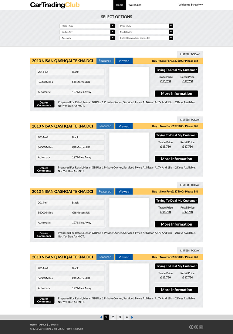 Modern, Professional, Work Web Design for a Company by Sbss | Design ...