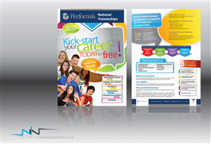 Traineeship Flyer Design Project | 71 Flyer Designs for Performis