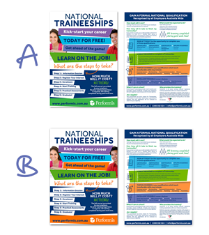 Traineeship Flyer Design Project | 39 Flyer Designs for Performis