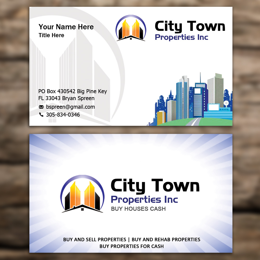 House Business Card Design for a Company by Sandaruwan | Design #5449446