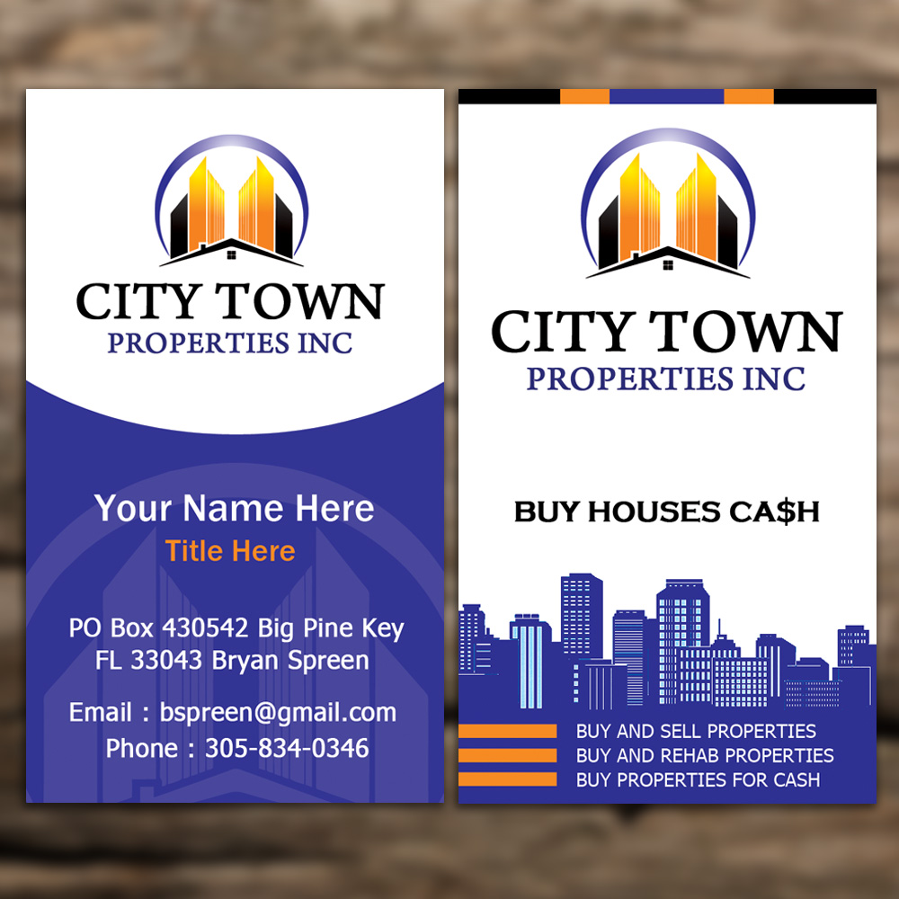 House Business Card Design for a Company by Sandaruwan | Design #5450855