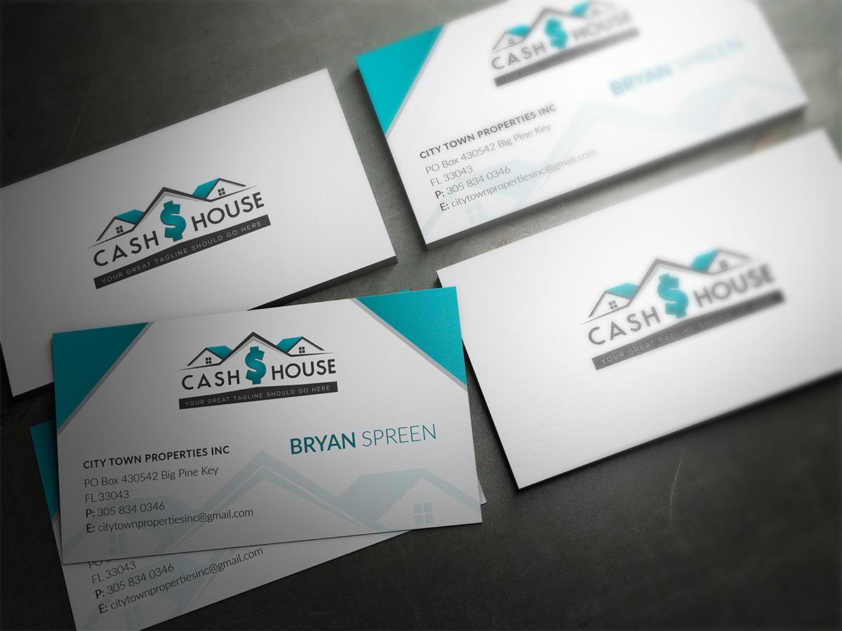 House Business Card Design for a Company by nsillustration | Design ...