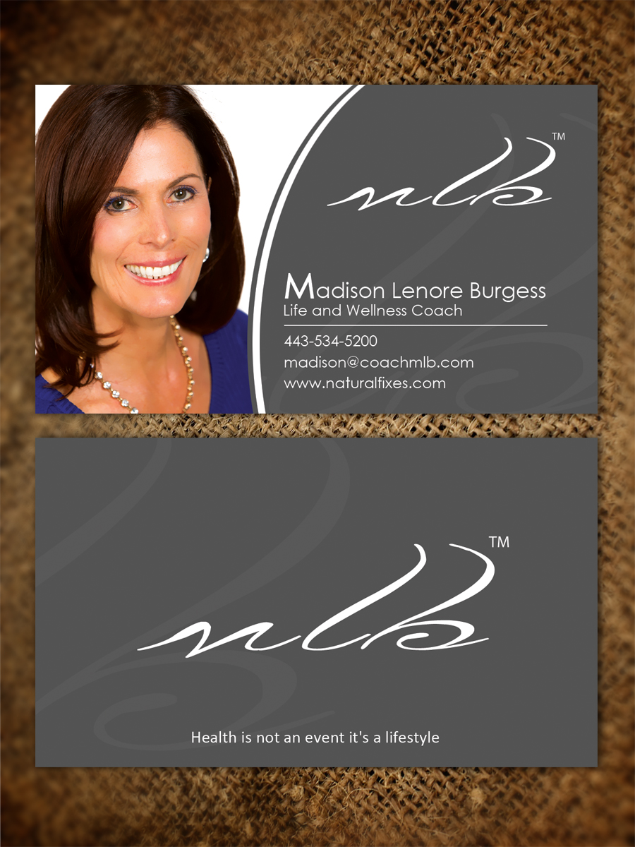 Serious, Personable, Health Business Card Design for a Company by ...
