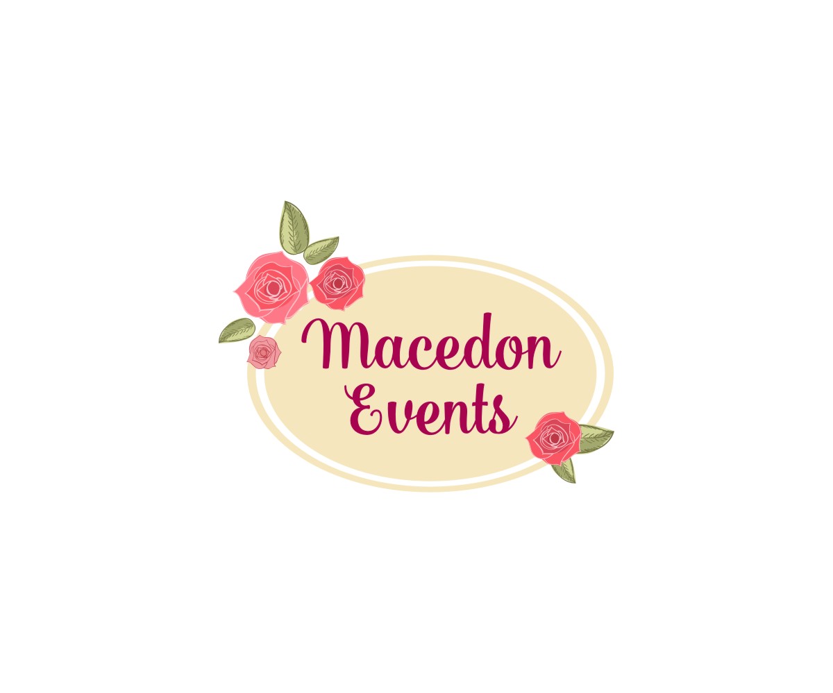 Elegant, Modern, Event Planning Logo Design for Macedon Events by OlgaS ...