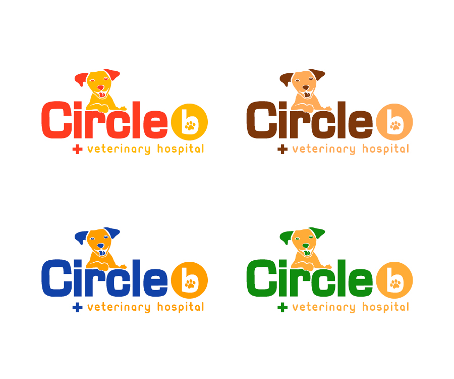 Modern, Bold, Business Logo Design for Circle B Veterinary Hospital by ...