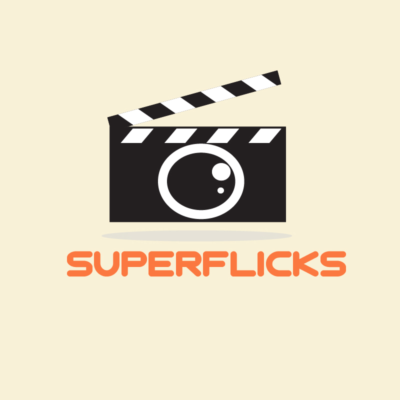 Playful, Modern, Entertainment Logo Design for Superflicks by Krow ...