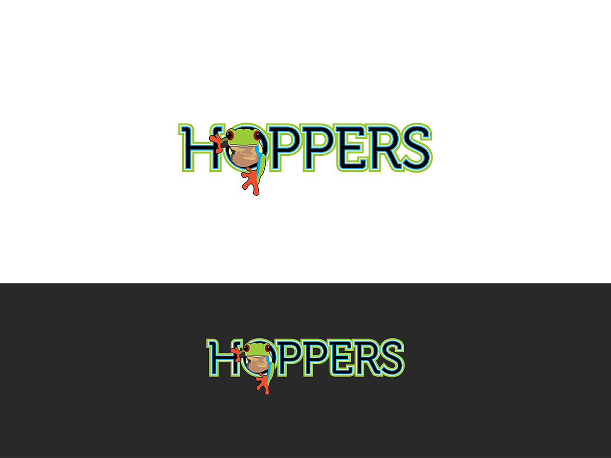 Playful, Colorful, Building Logo Design for Hoppers by RoundYellow ...