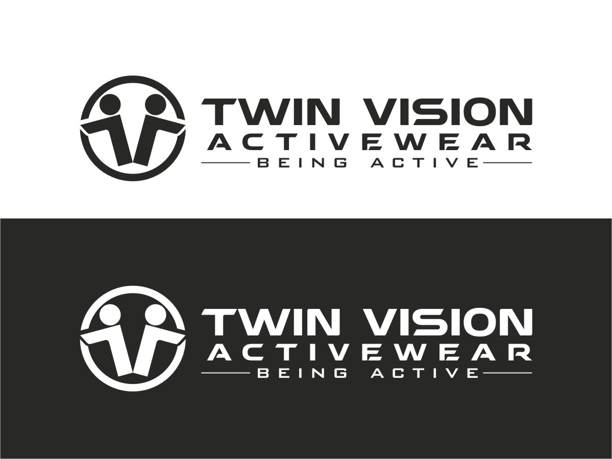 Business Logo Design for Twin Vision Activewear by Sushma | Design #5524006
