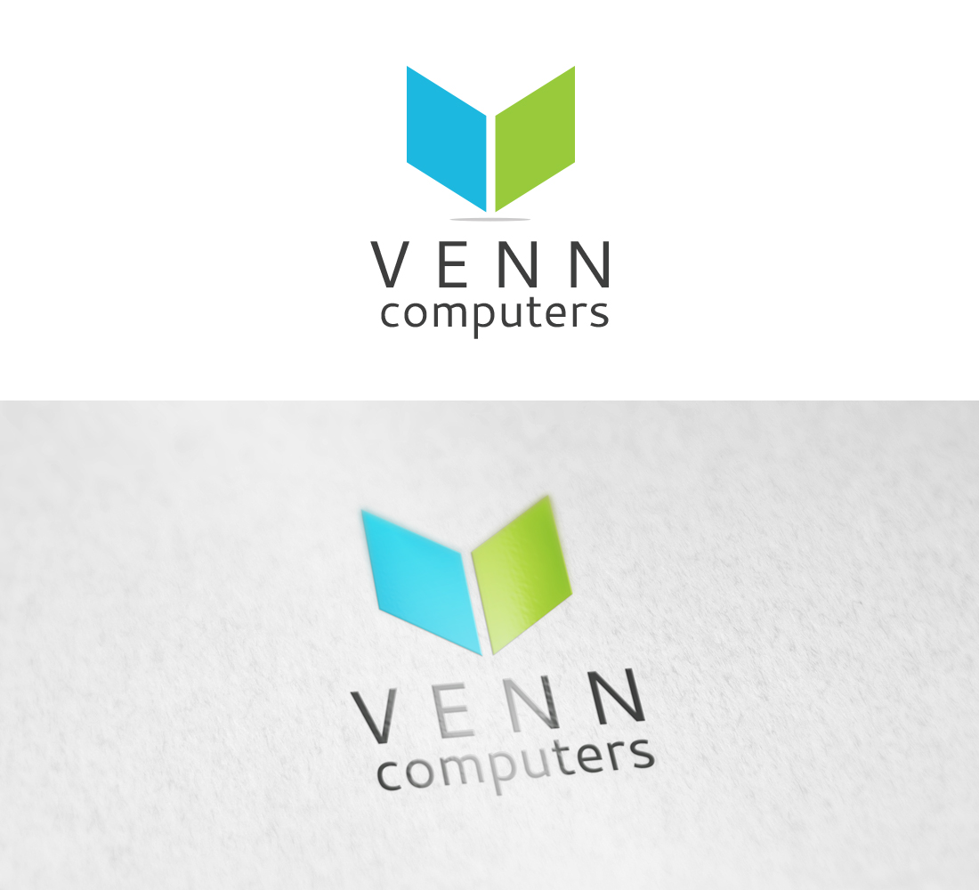 Small Business Logo Design for Venn Computers by Patrick07 | Design ...