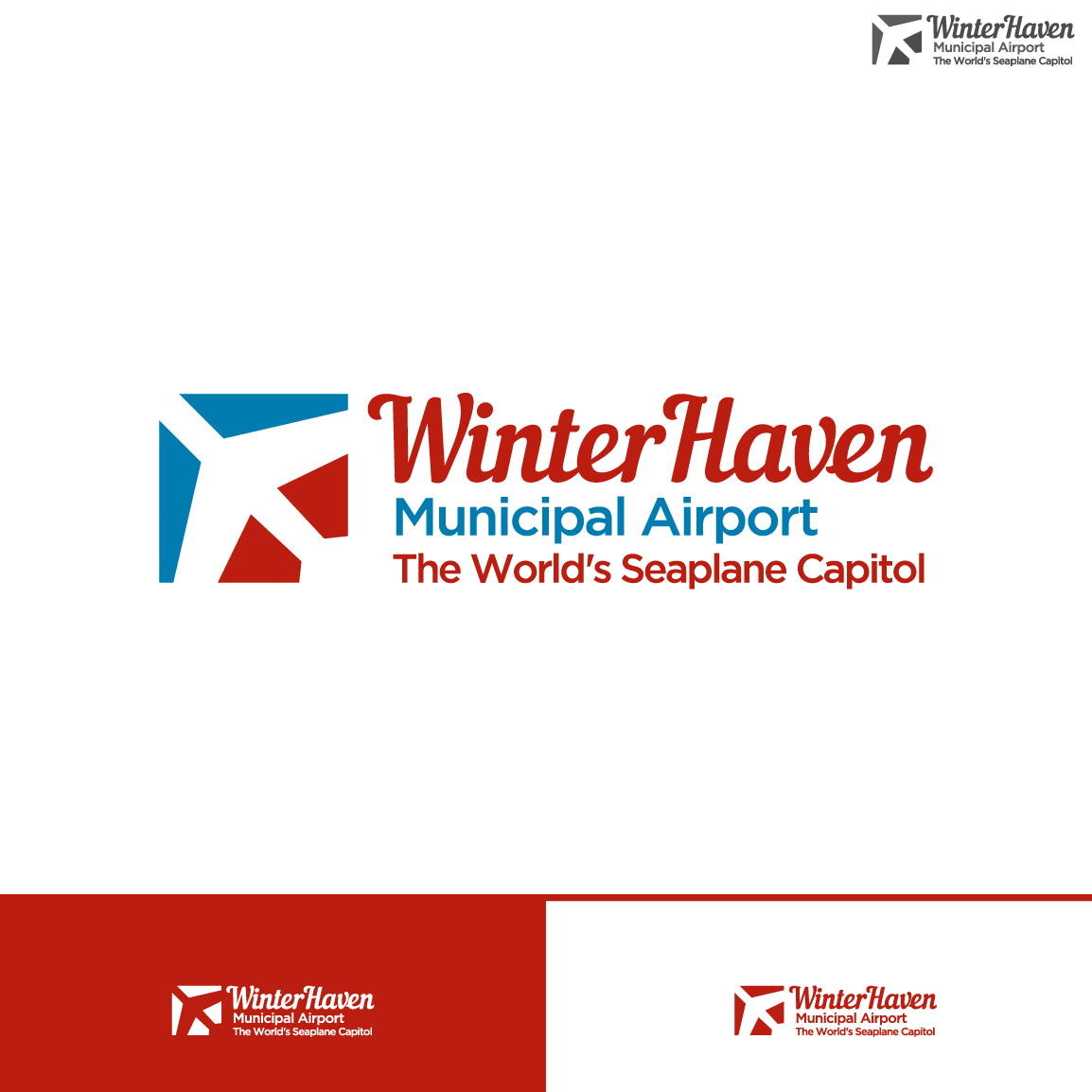 Elegant, Playful, Airport Logo Design for Winter Haven Municipal ...