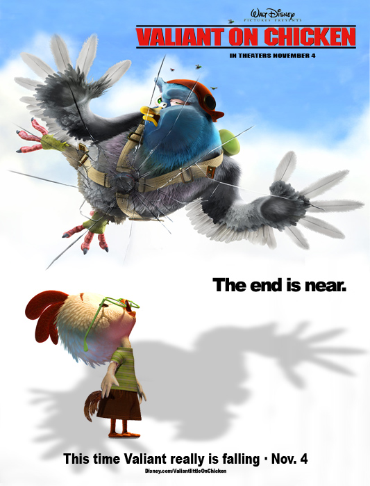 Photoshop Submission for 'Marketing Genius: Disney's Chicken Little ...