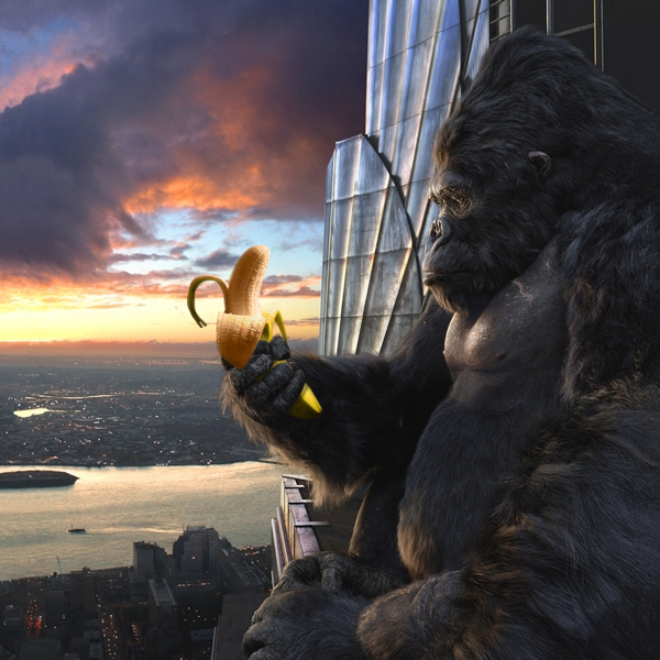 Photoshop Submission for 'Marketing Genius: King Kong' Contest | Design ...
