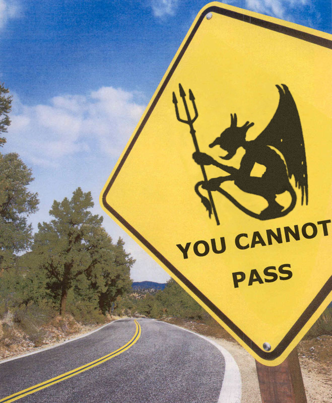 Photoshop Submission for 'Scary Signs' Contest | Design #9031675