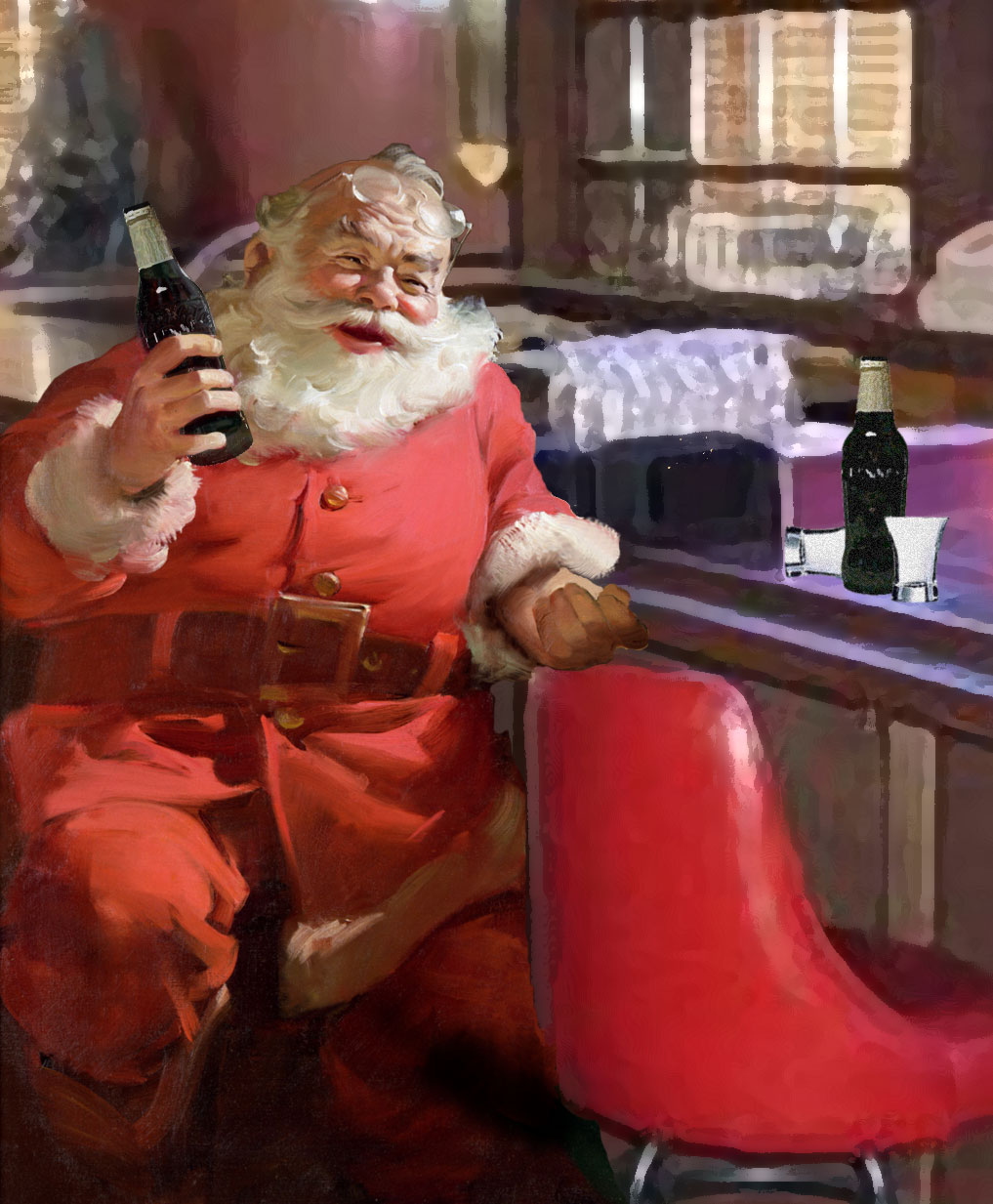 Photoshop Submission for 'The Secret Life of Santa Claus' Contest ...