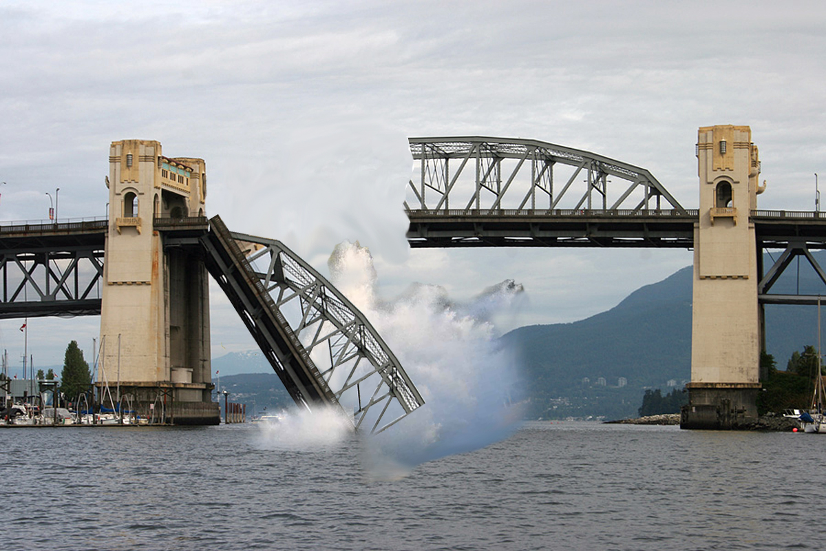 Photoshop Submission for 'Tall Bridge' Contest | Design #8961586