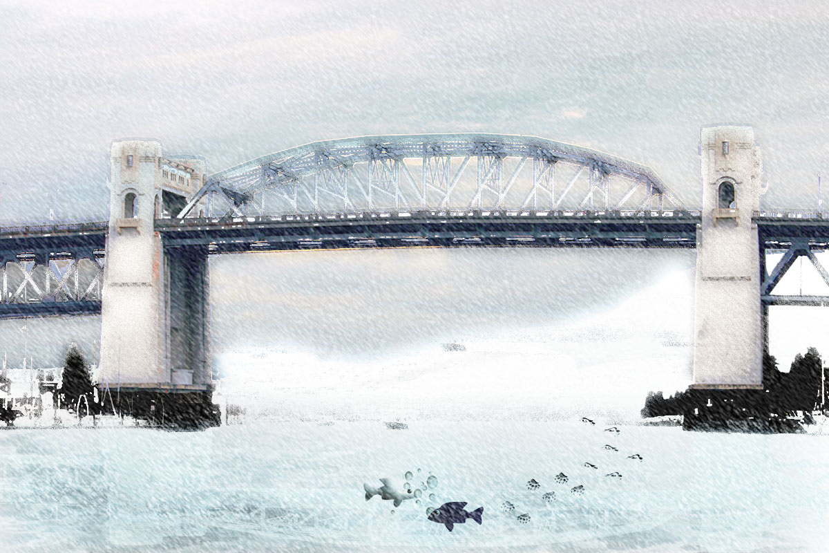 Photoshop Submission for 'Tall Bridge' Contest | Design #8961686