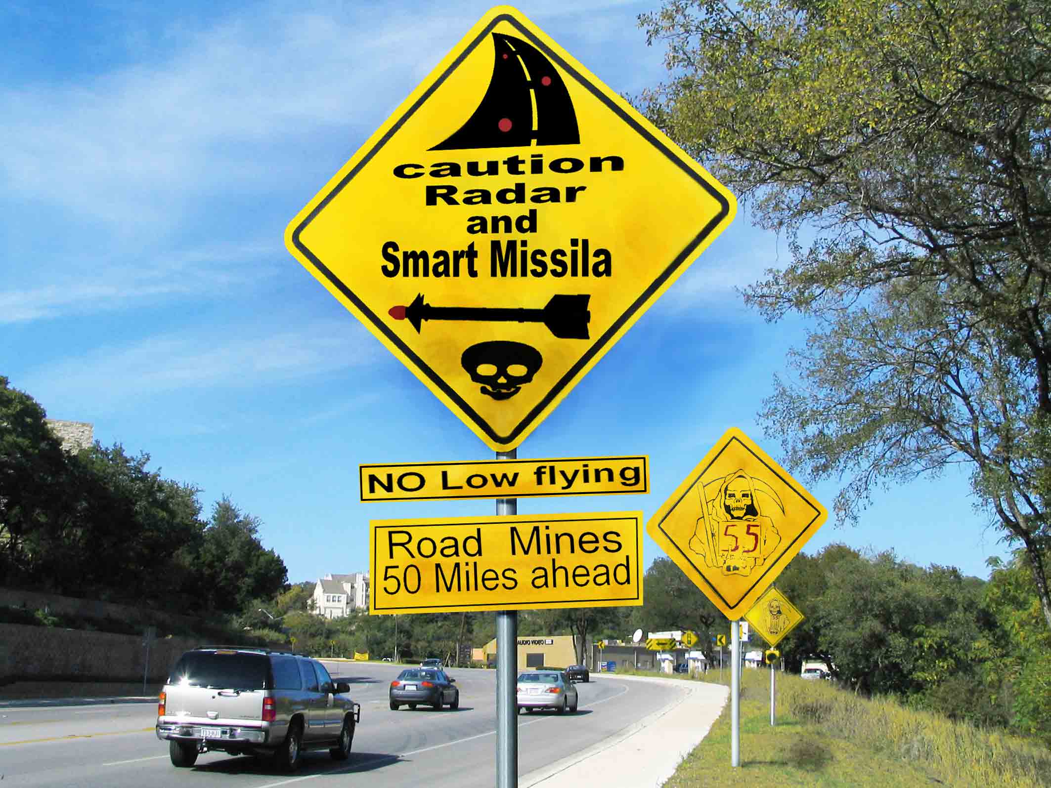 Photoshop Submission for 'Scary Signs 8' Contest | Design #8959370