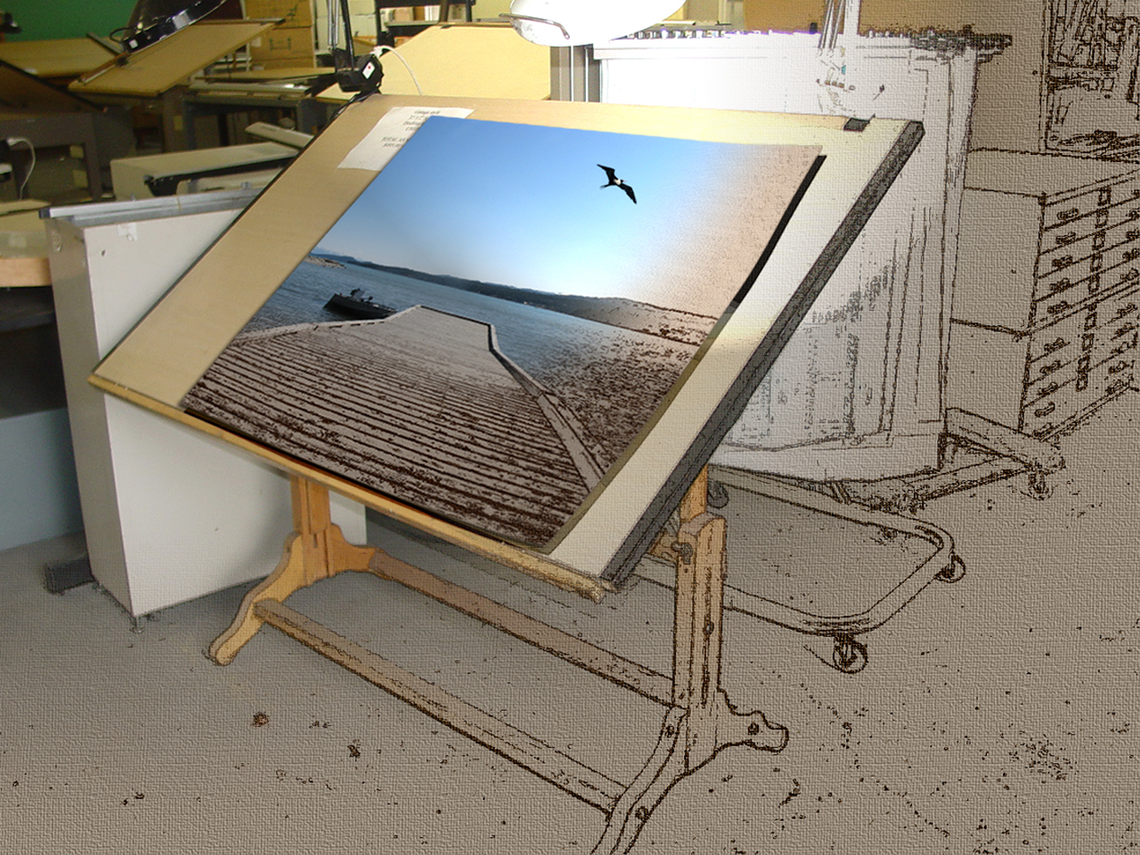 Photoshop Submission for 'Dock' Contest | Design #8953494