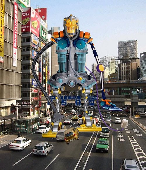 Photoshop Submission for 'Rejected Transformers' Contest | Design #9113092